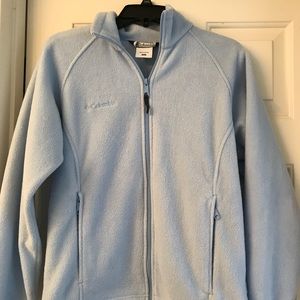 Columbia | Jackets & Coats | Columbia Fleece Jacket Light Blue Color ...